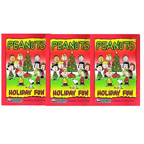Peanuts | Holiday | 205 Paradise Press Peanuts Holiday Fun Coloring ...